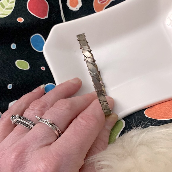 Jewelry | 5 Salevintage Mcm Brass Braid Bangle Bracelet Circa 195s ...